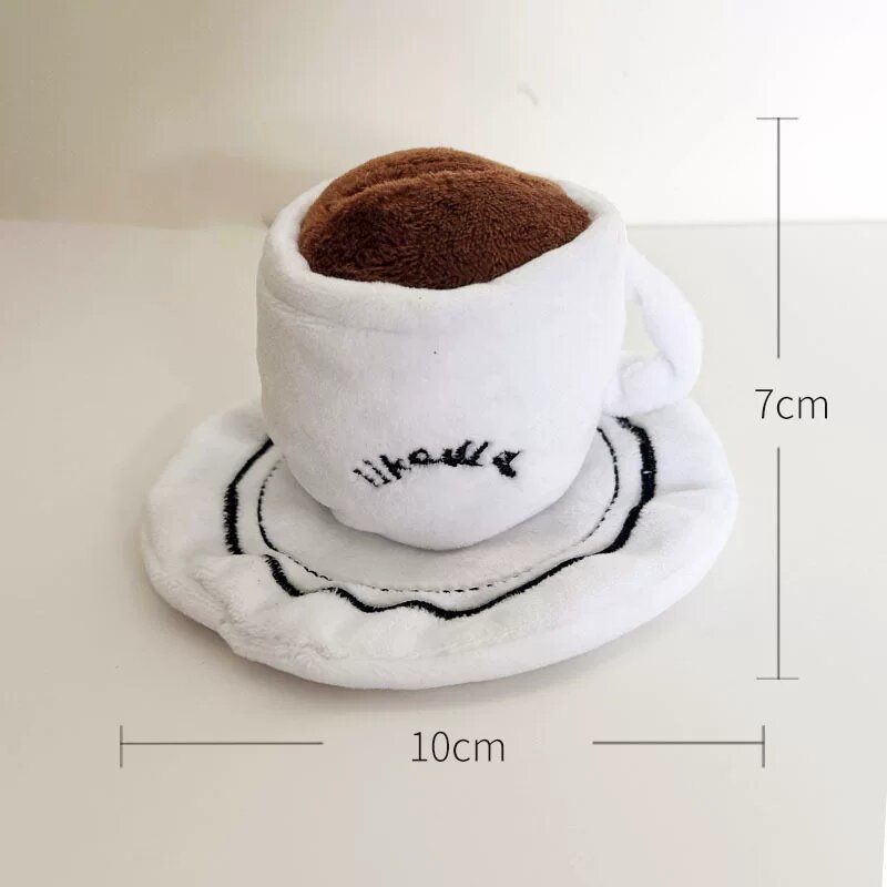 Новая игрушка для собак: плюшевый кусок хлеба для жевания и прорезывания зубов, со звуком, для игр с поиском корма, в