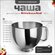 Кухонный комбайн KitchenAid с чашей из нержавеющей стали 304, миска для взбивани...