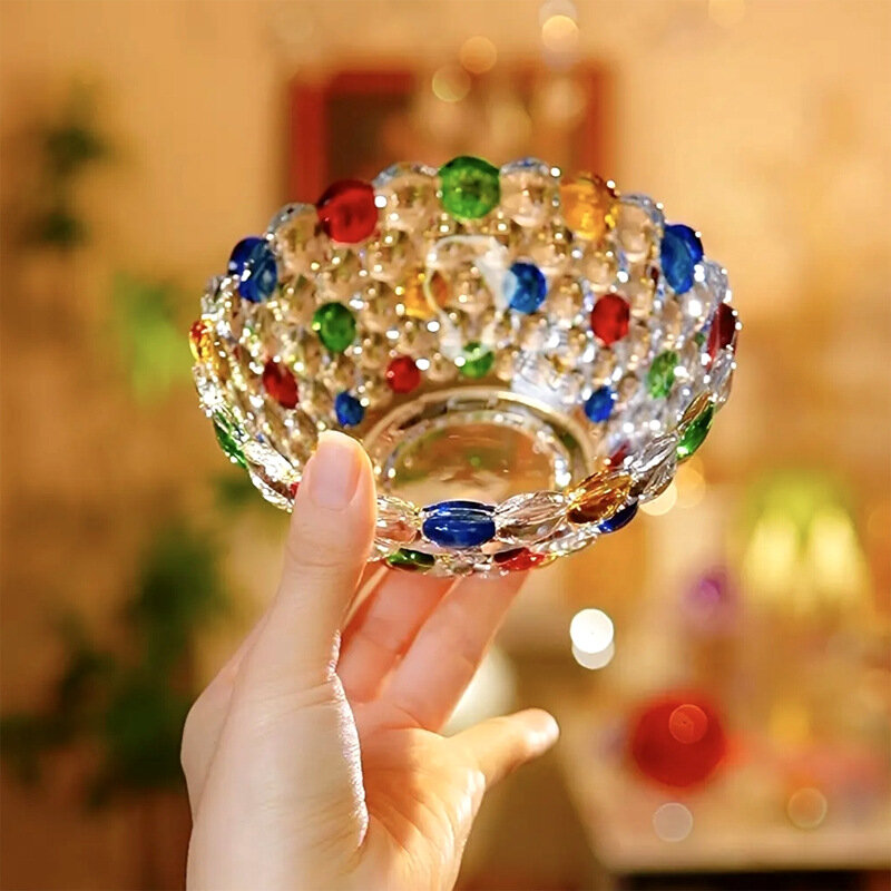 Янтарная треугольная чаша