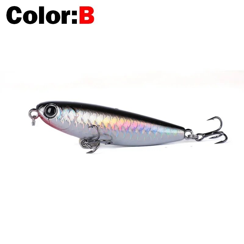 OUTKIT Рыболовная приманка Плавающий карандаш StickBait Lure 6 см 6 г Воблеры Topwater Crankbait приманки Artificiais Long Casting Hard Bait