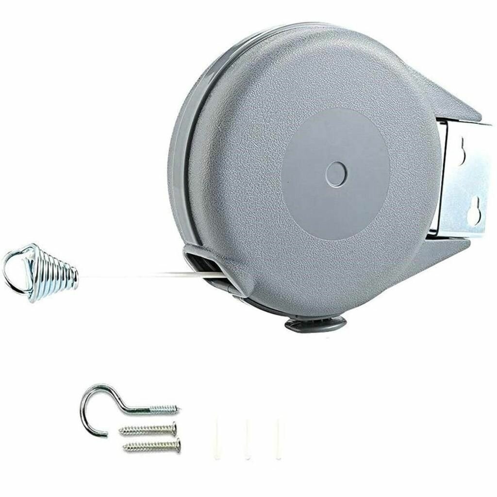 Выдвижная бельевая веревка для улицы, - 12 метров