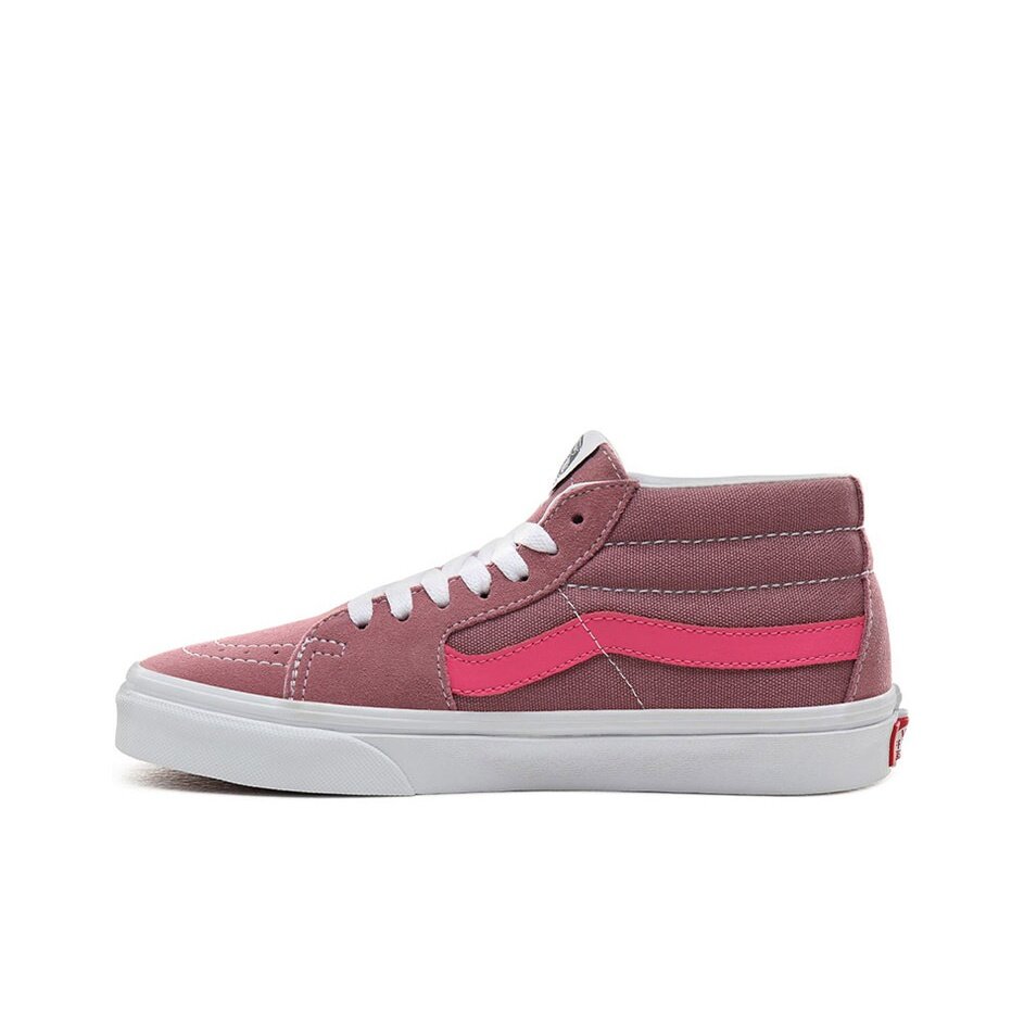 Кроссовки VANS SK8 MID, размер EU 39 стопа (25CM), розовый, — фото 1