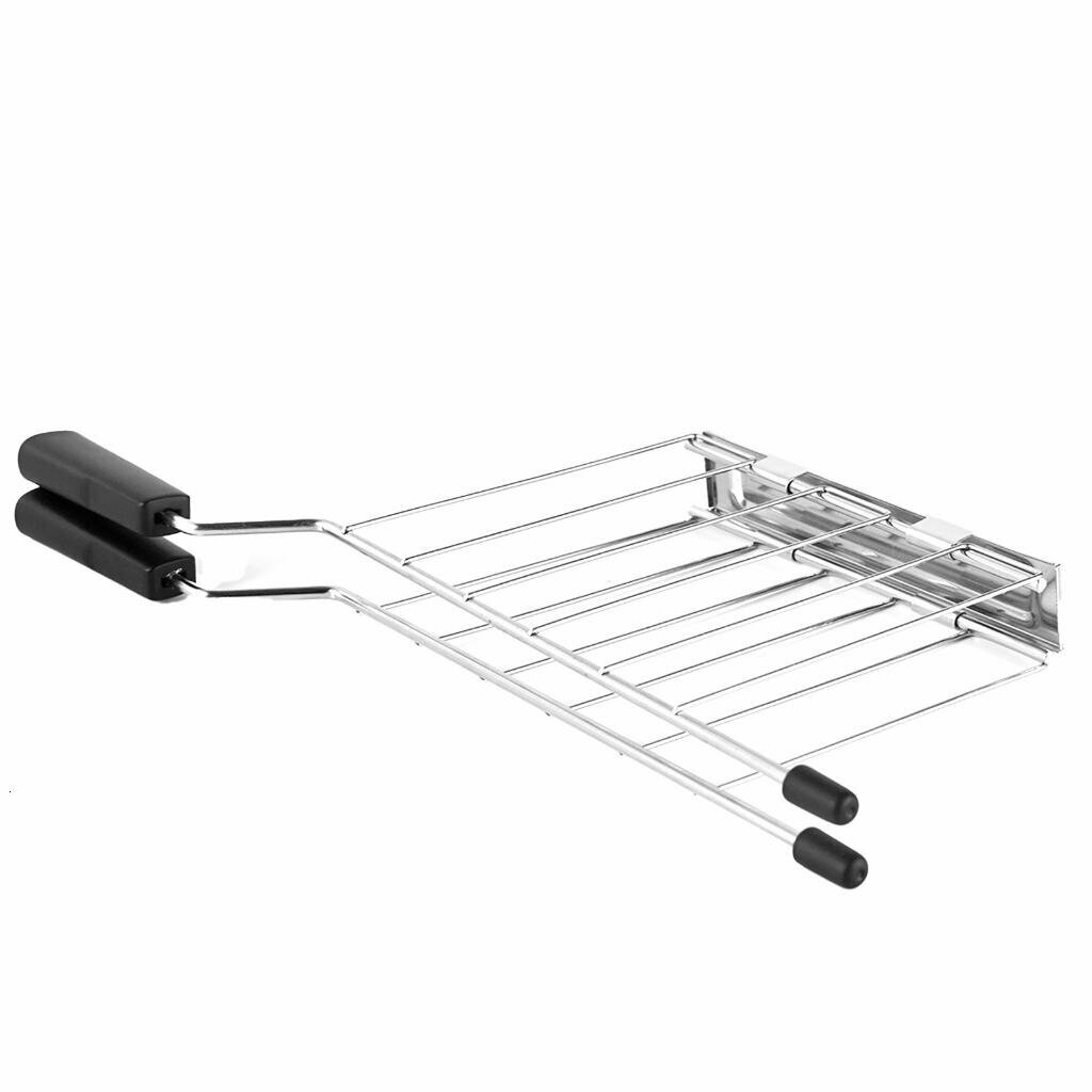 Держатель для тостов из нержавеющей стали, Черный