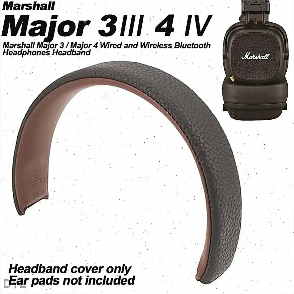 Амбушюры Marshall Major III / IV 3 / 4 для наушников Повязка на голову