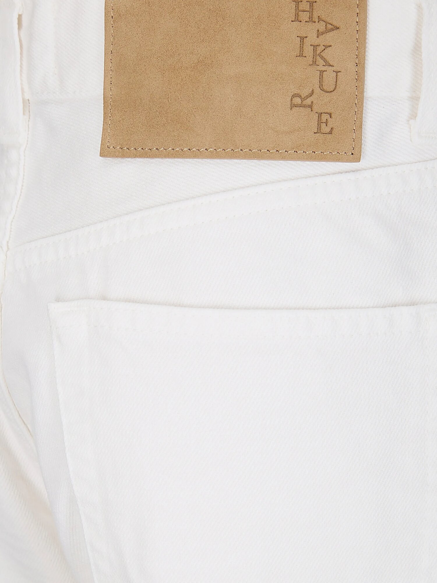 Джинсы Haikure Logo-patch jeans, размер 10, white — фото 1