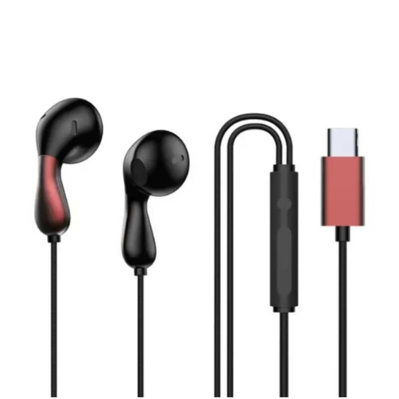 Игровые наушники внутриканальные с 3.5 мм разъемом для мобильных устройств и пк, red