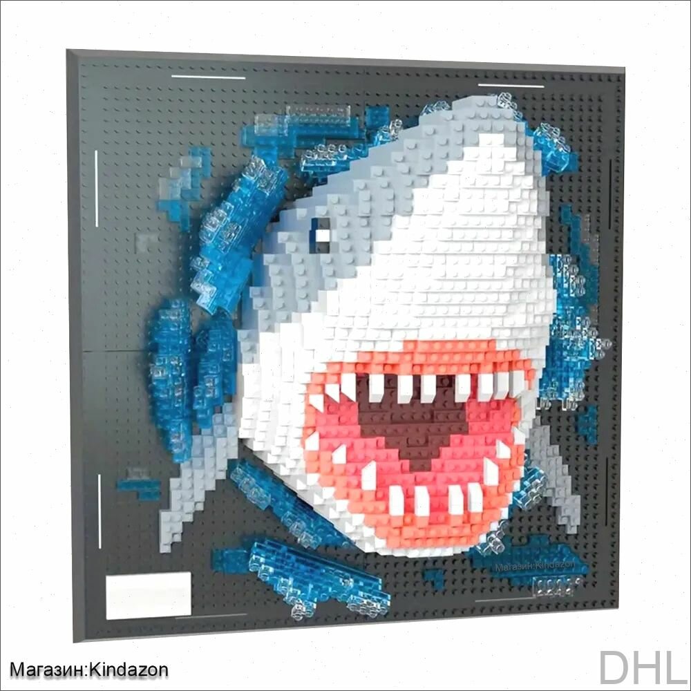 3D-картина из конструктора, DIY сборка игрушек, строительные блоки для творчества, Декор для дома, 2025 Новые продукты