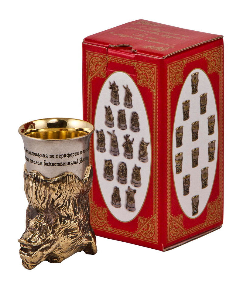 Стопка-перевертыш "Медведь" СП-01КМедведь