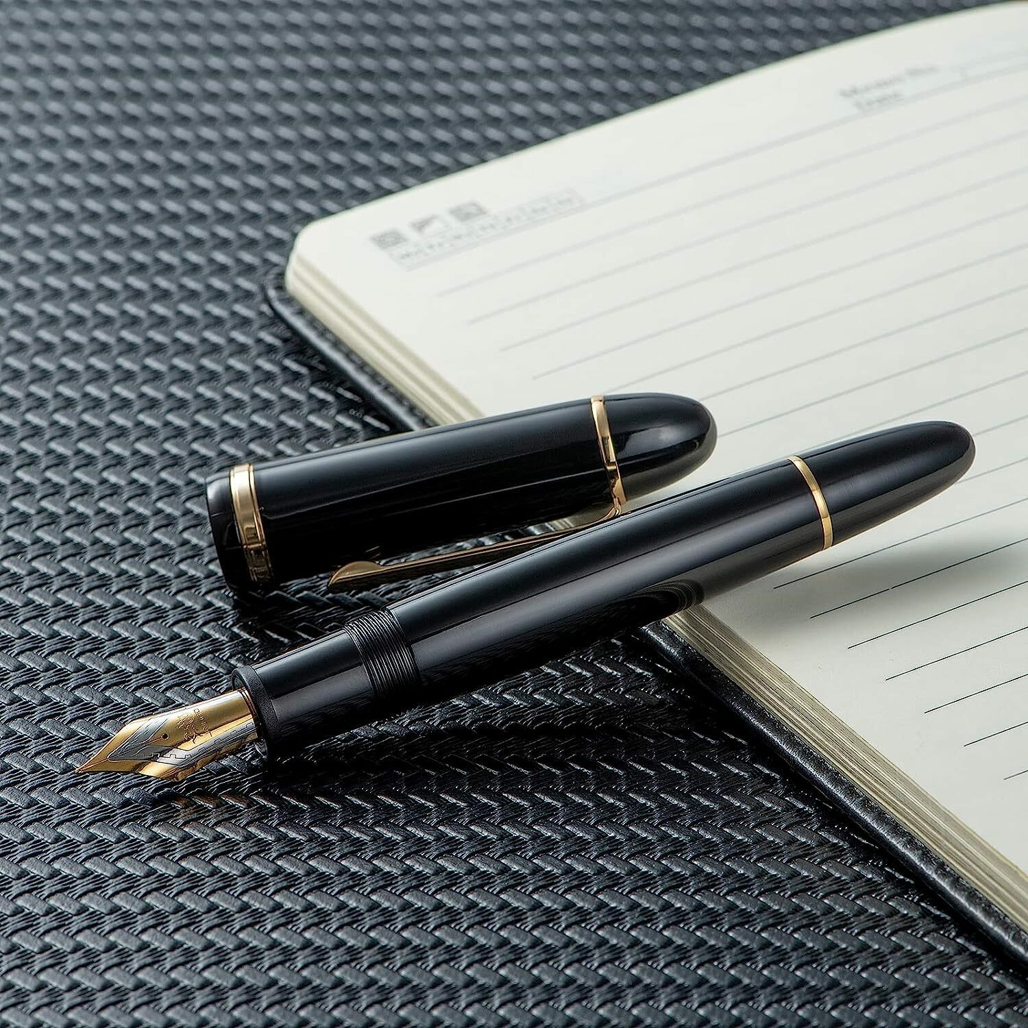 Ручка Jinhao X159 Executive Fountain Pen, акриловая, простая деловая каллиграфическая ручка, перо № 40, универсальный картридж с чернилами