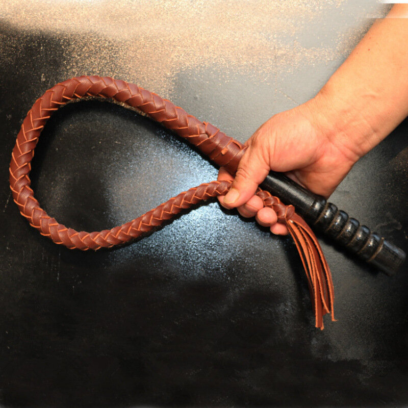 Чистый кожаный кнут, звуковой кнут, конский кнут, качающийся кнут, кнут для верховой езды, танцевальный кнут, кнут для боевых искусств, реквизит для фильмов