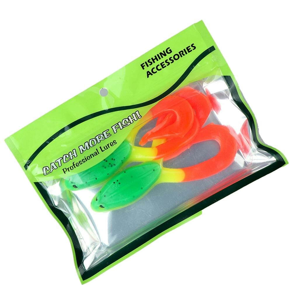 Силиконовые приманки для рыбалки, 2 шт, Тип E