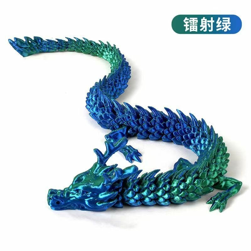 Горячая продажа китайского дракона, украшение для аквариума, ландшафтный дизайн, 3D-печатная модель дракона, креативная фигурка, интернет-знаменитость, горячая продажа игрушки дракона