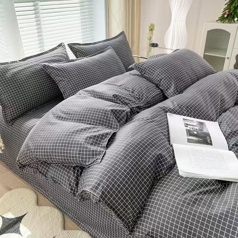 Комплект постельного белья из хлопка с алоэ вера 4 шт bed 1.2m sheet 3pcs, fanxing