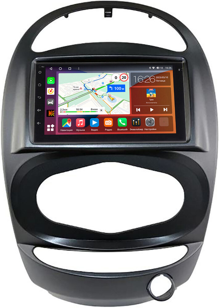 Штатная магнитола Chery IndiS (S18D) 2010-2015 Canbox H-Line 4478-RP-CHIN-78 Android 10 (4G-SIM, 6/128, DSP, QLed)