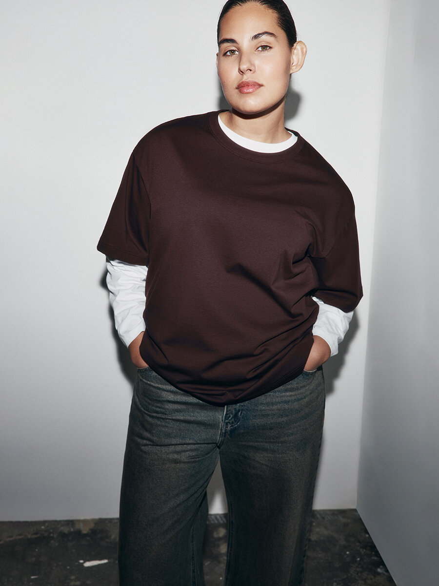 Футболка Plus size