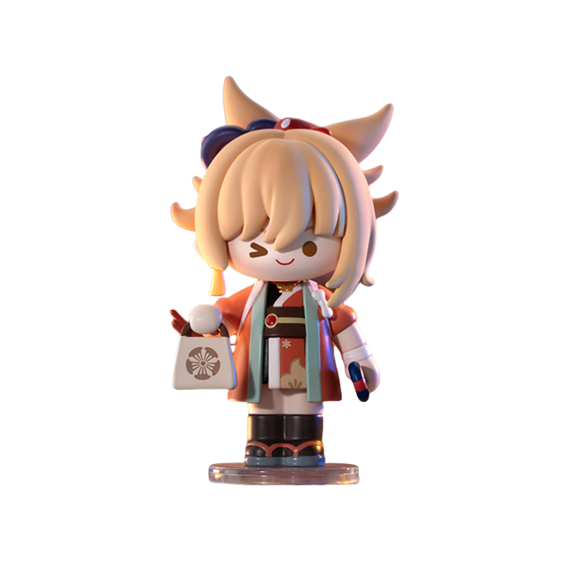 Коллекционные фигурки унисекс POP MART Genshin Impact, Confirmed-Yoimiya-Firework Store Owner (Open)