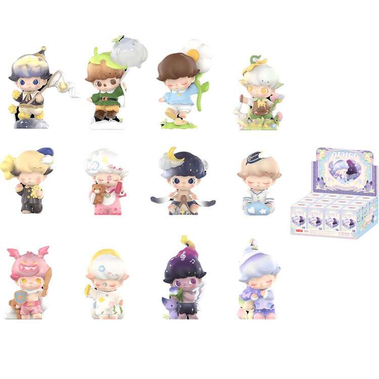 Коллекционные фигурки унисекс POP MART Dimoo Dream Within And Without Collection, Single Mystery Box (Random Pick)