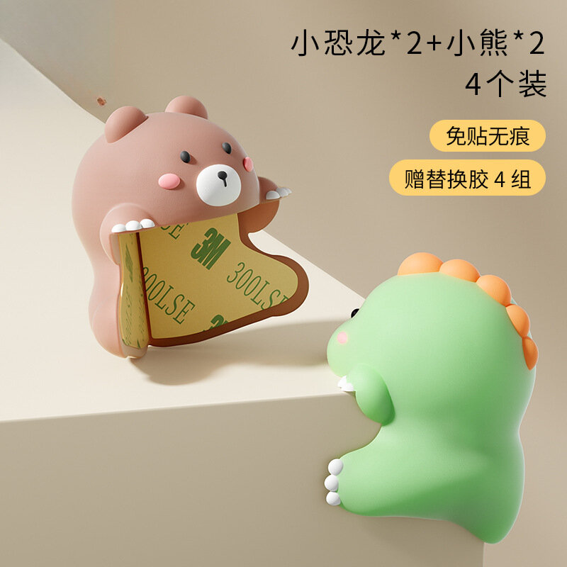 Защитный уголок для стола, мягкий антиударный стикер, мультяшный антиударный полоса, защитная обертка для стола, вытяжки, окна, утолщенная Китай