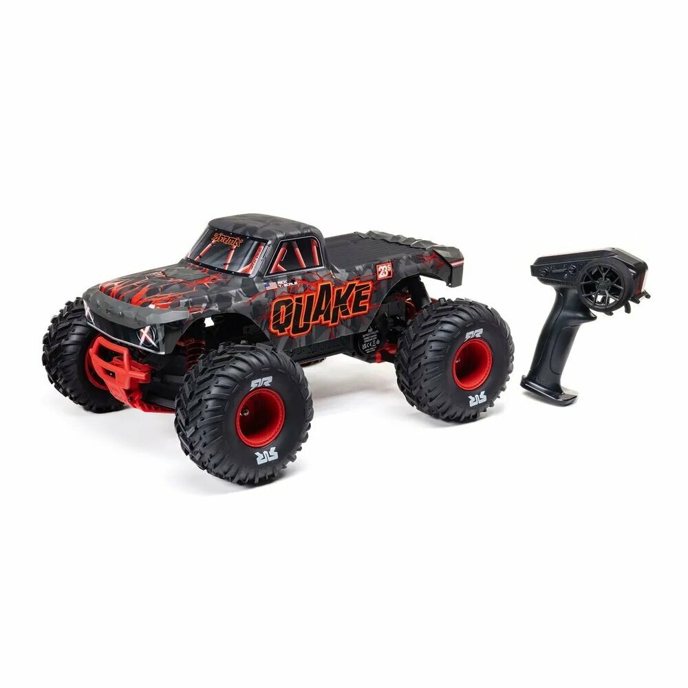 ARRMA 1:10 QUAKE 223S DSC 2WD электрическая радиоуправляемая машина, задний привод, бесколлекторная, 2-3S, монстр-трак внедорожник RTR ARA3537