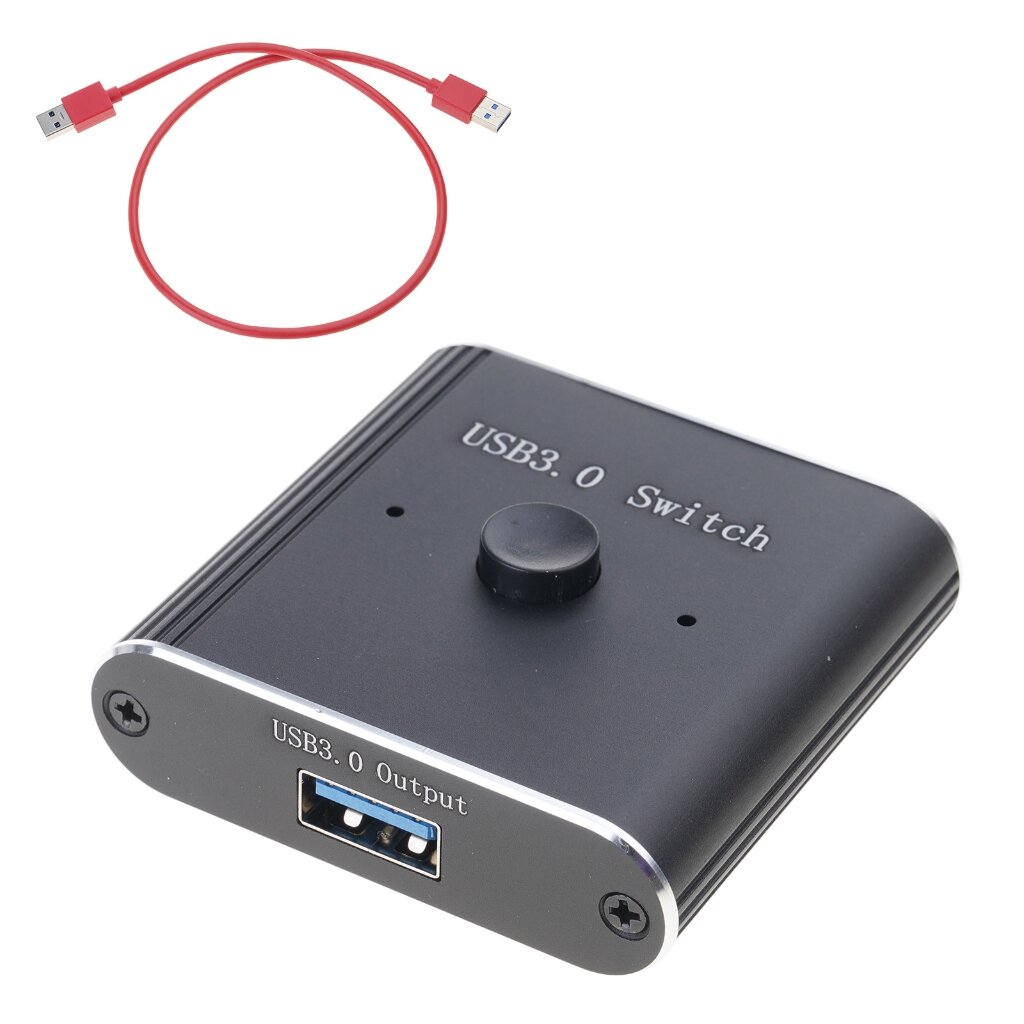 USB3.0 Переключатель двунаправленный 2 в 1 Выход или 1 в 2 выхода для совместного использования USB-устройств