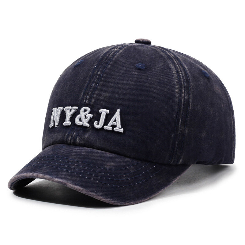 Мягкая и жесткая текстурка JYL Бейсболка женская весенняя для отдыха защита от солнца джинсовая короткий козырёк / W-248