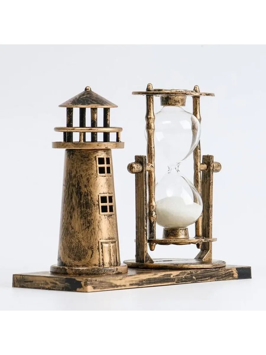 Декоративные песочные часы в виде башни