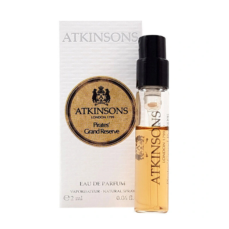 Парфюмерная вода Atkinsons Pirates Grand Reserve миниатюра 2 мл / Пробник духов Аткинсон Пиратс Гранд Резерв