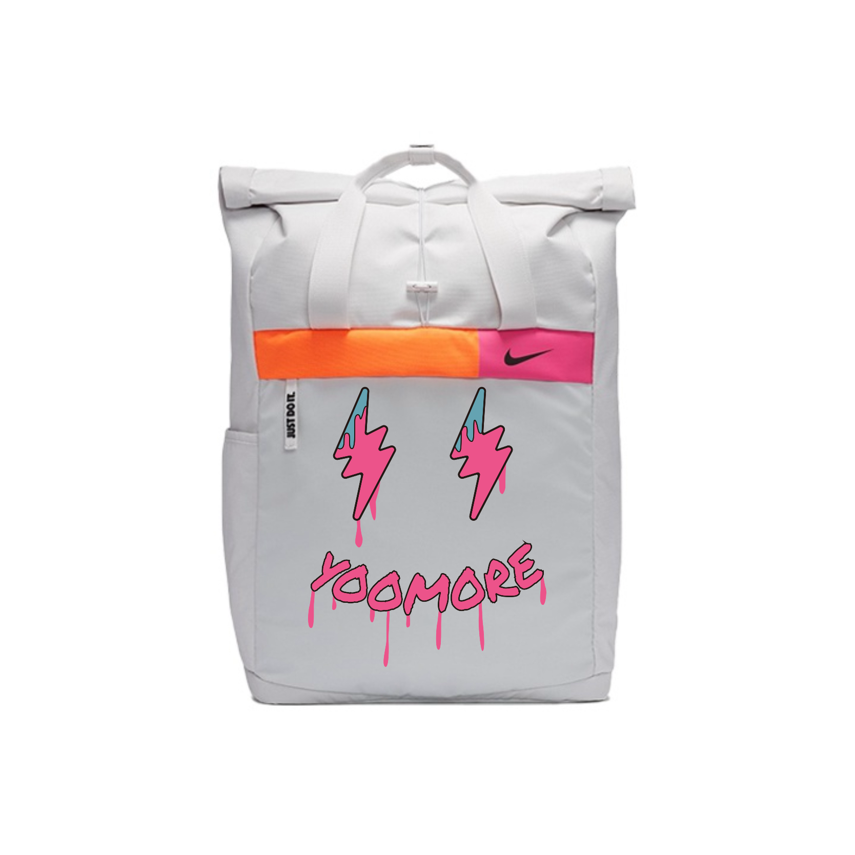 Рюкзак унисекс Nike Fabric Backpack Light Silver Gray, 1370612942