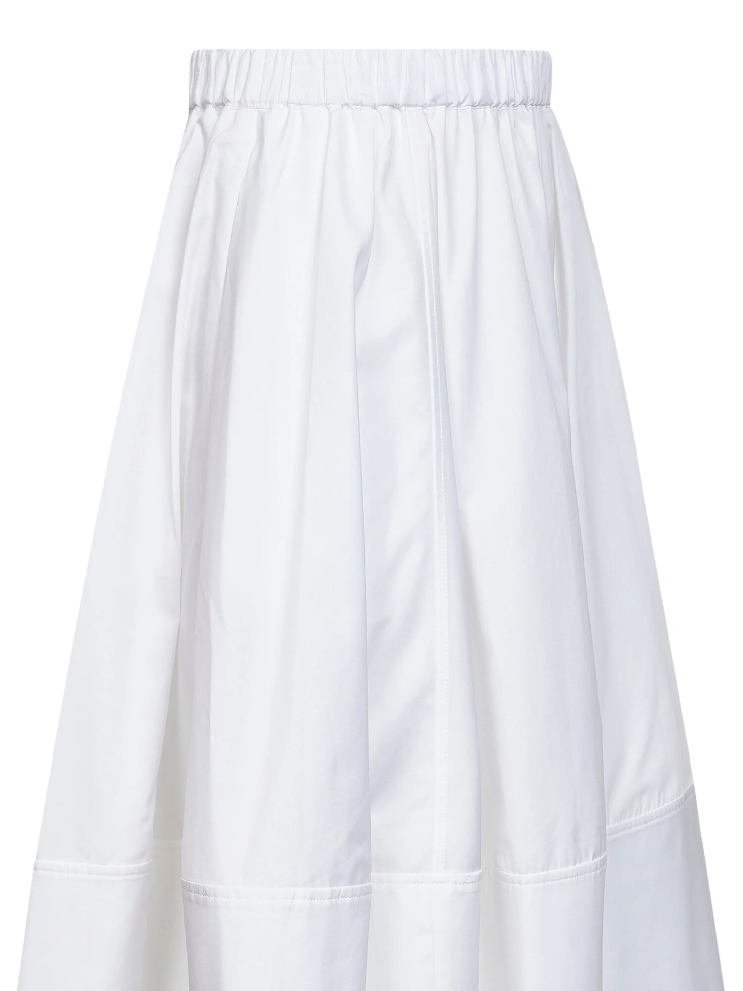 Юбка Co Elasticated gathered skirt, размер 42, white — фото 1