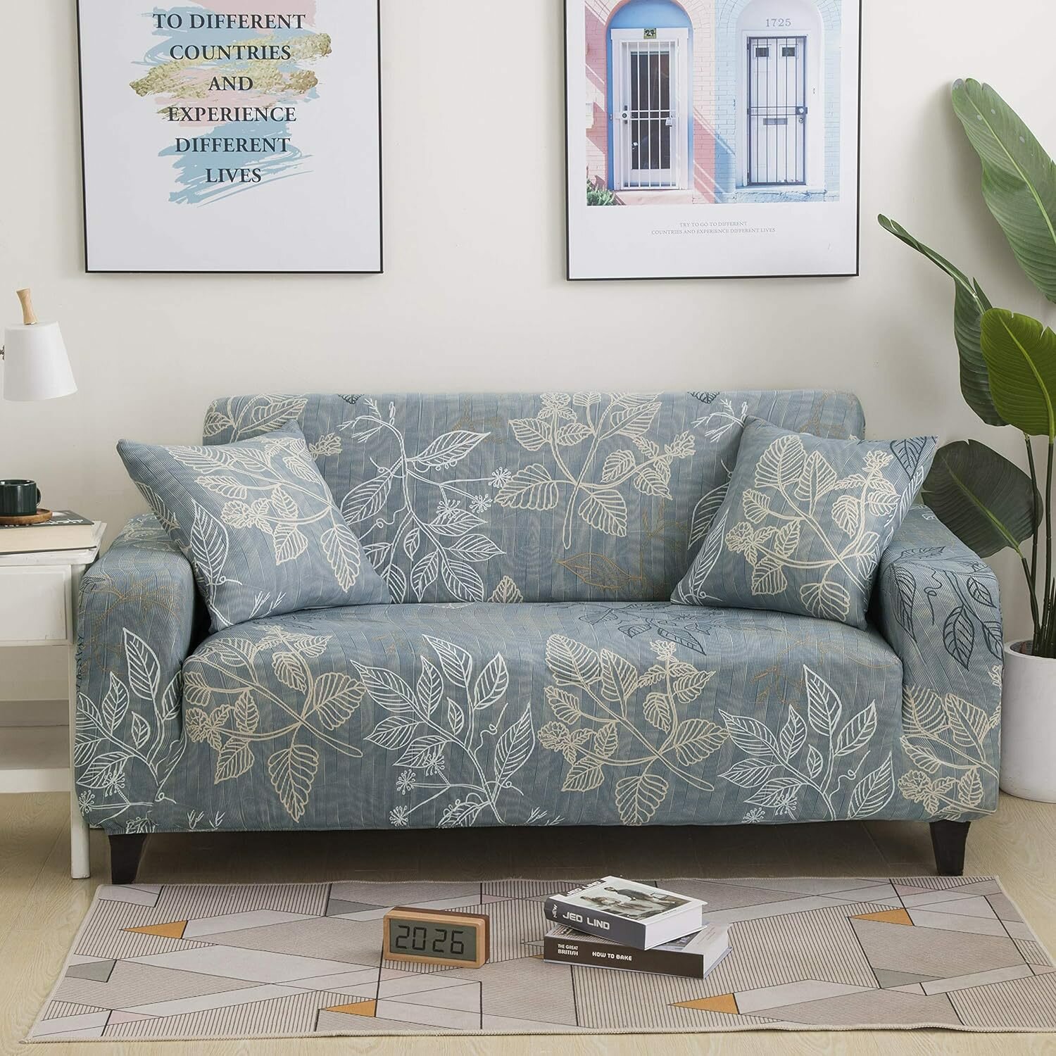 Чехол для дивана Feiwei Four Seasons, полное покрытие, пылезащитный, универсальный, эластичный, комбинация для шезлонга, нескользящий чехол для дивана, кросс-бордер поставка