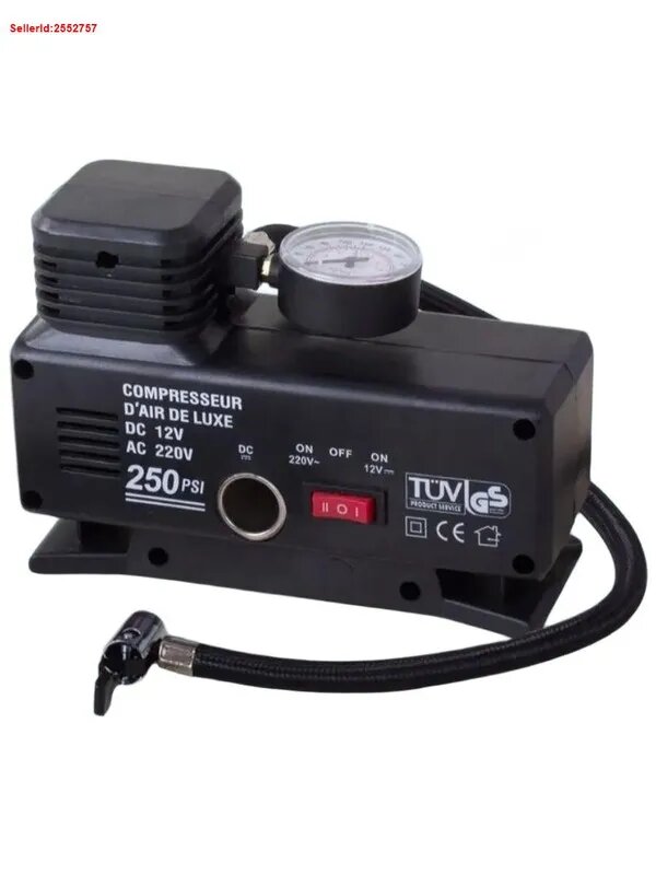 Компрессор автомобильный насос электрический 220в и 12v