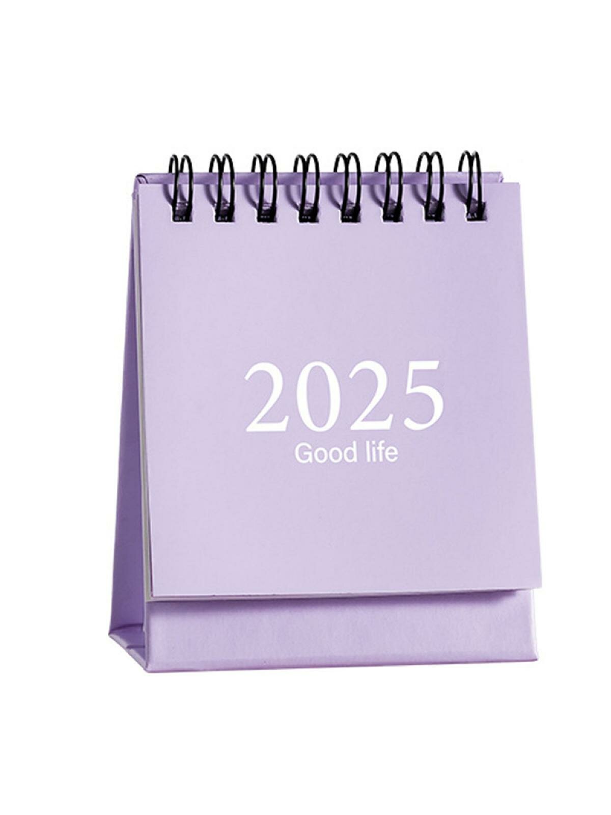 2025 Настольный Календарь Годовой планировщик Ежемесячный календарь Английский Постоянный календарь