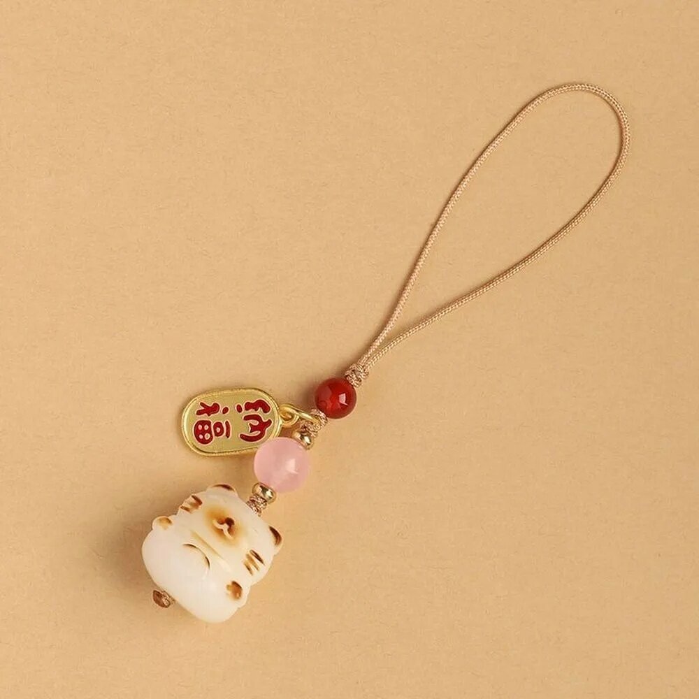 Брелок, милый кот, подходит для мобильных телефонов и ключей.