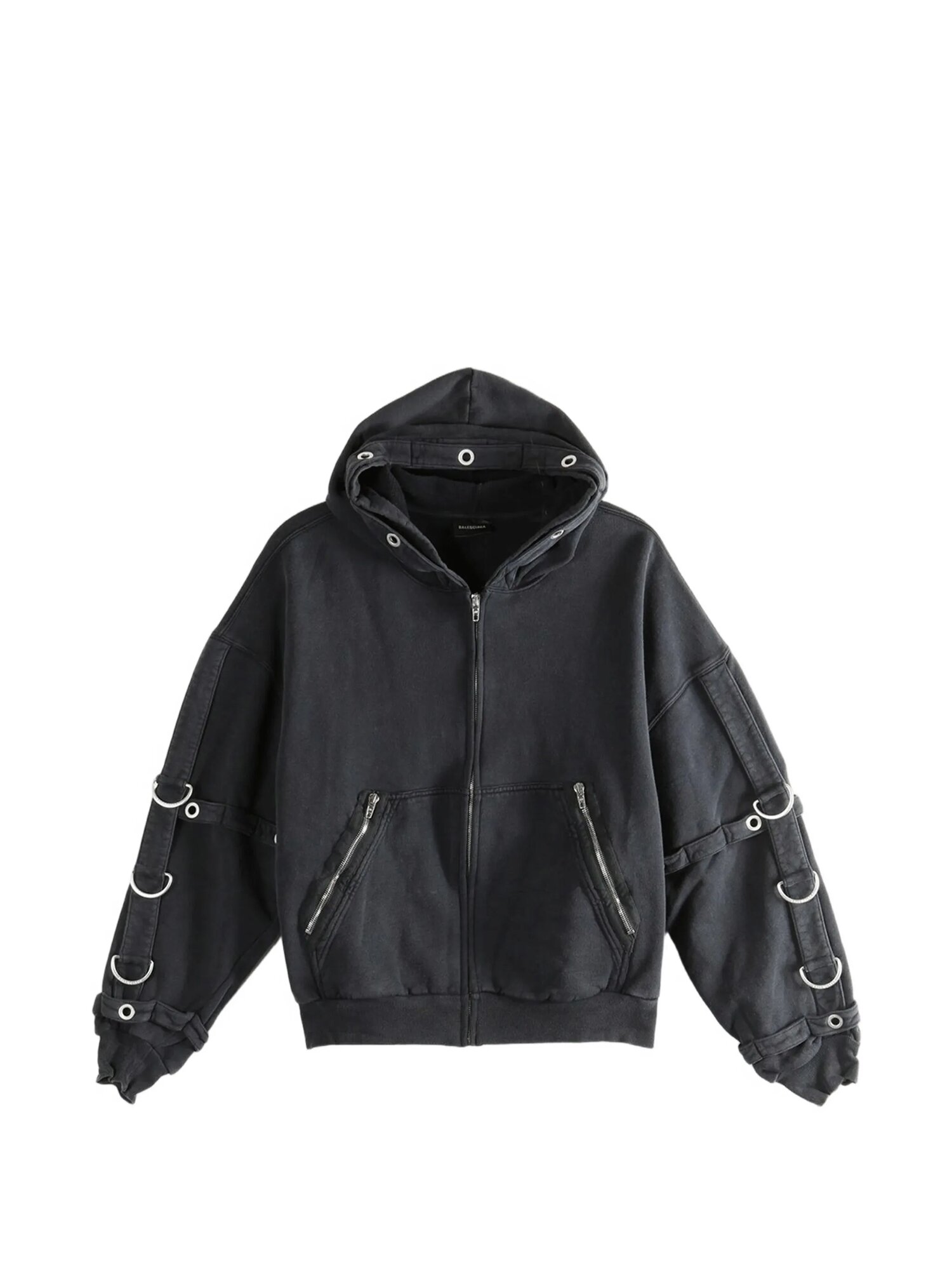 Худи Ring-detail zip-fastening hoodie