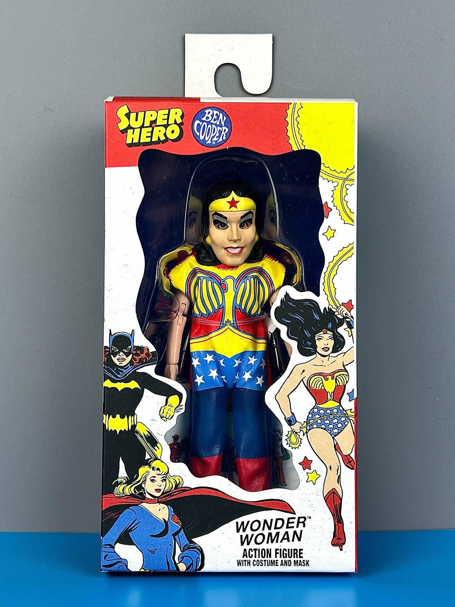 Фигурка Wonder Woman, Super Hero / Neca, Ben Cooper / Чудо-женщина, Коллекционная, 14 см.