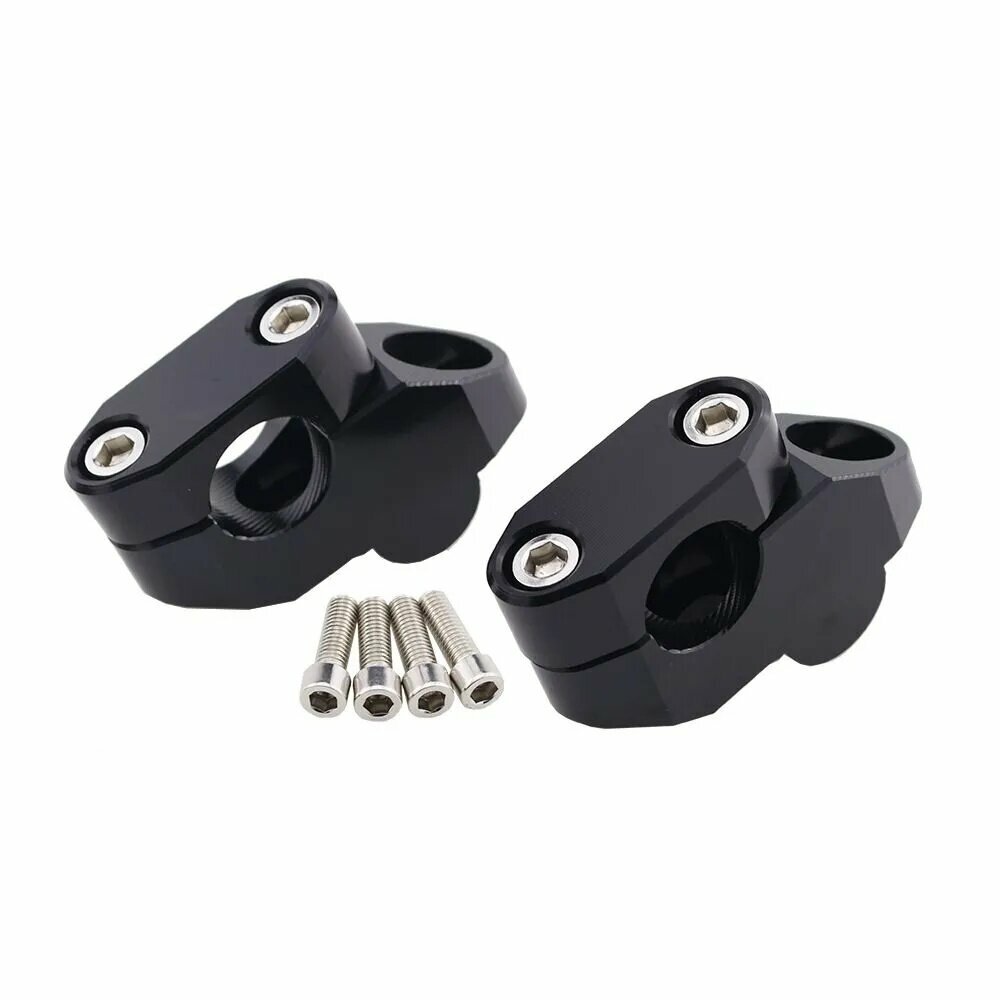 Подставки для крепления руля мотоцикла V-Strom 250 650 (черные)