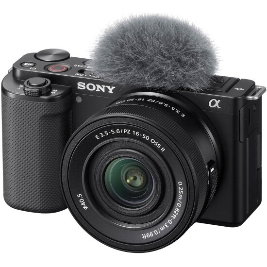 Цифровой фотоаппарат со сменной оптикой Sony ZV-E10 Kit 16-50mm II Black