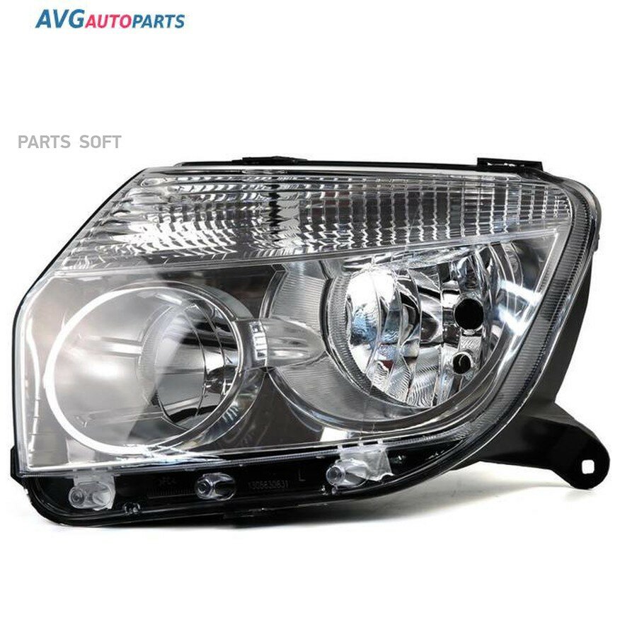 Фара электрорегулировка хромированный отражатель 10-14 левая TYC от официального дистрибьютора, AVG, артикул 60DS0141T