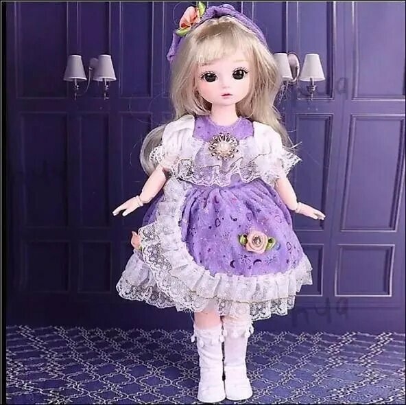 Кукла шарнирная, коллекционная. 30см