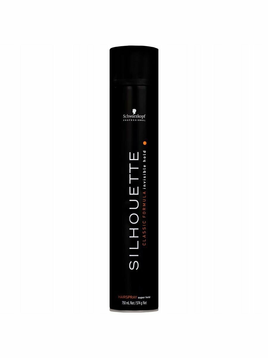 Schwarzkopf Professional Лак для волос Silhouette Super Hold Hairspray, ультрасильнаяфиксация, 500 мл