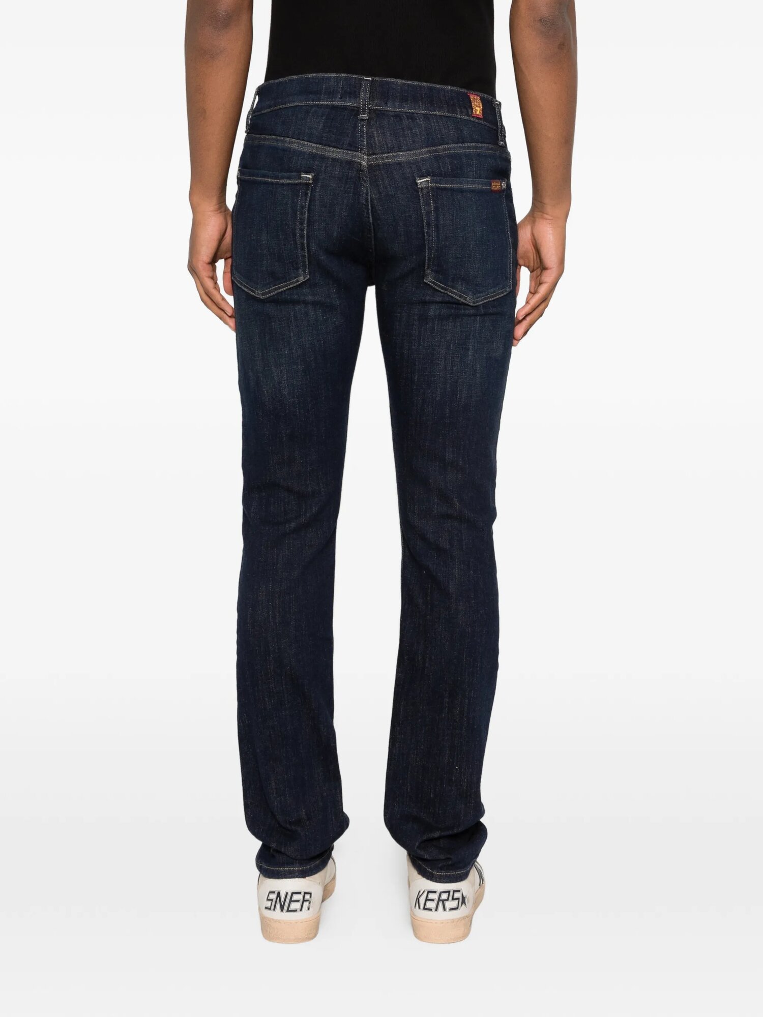 Джинсы 7 For All Mankind Logo-patch jeans, размер S, blue — фото 1