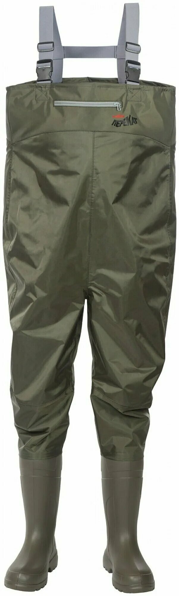 Полукомбинезон рыбацкий Torvi "Перекат", олива, непромокаемый, размер 44 - 45