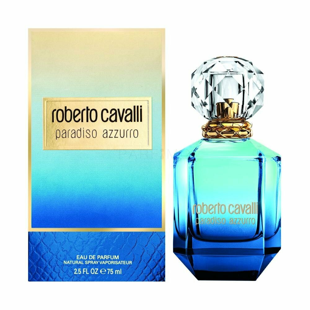 Roberto Cavalli Paradiso Azzurro парфюмерная вода 75 мл, аромат для женщин