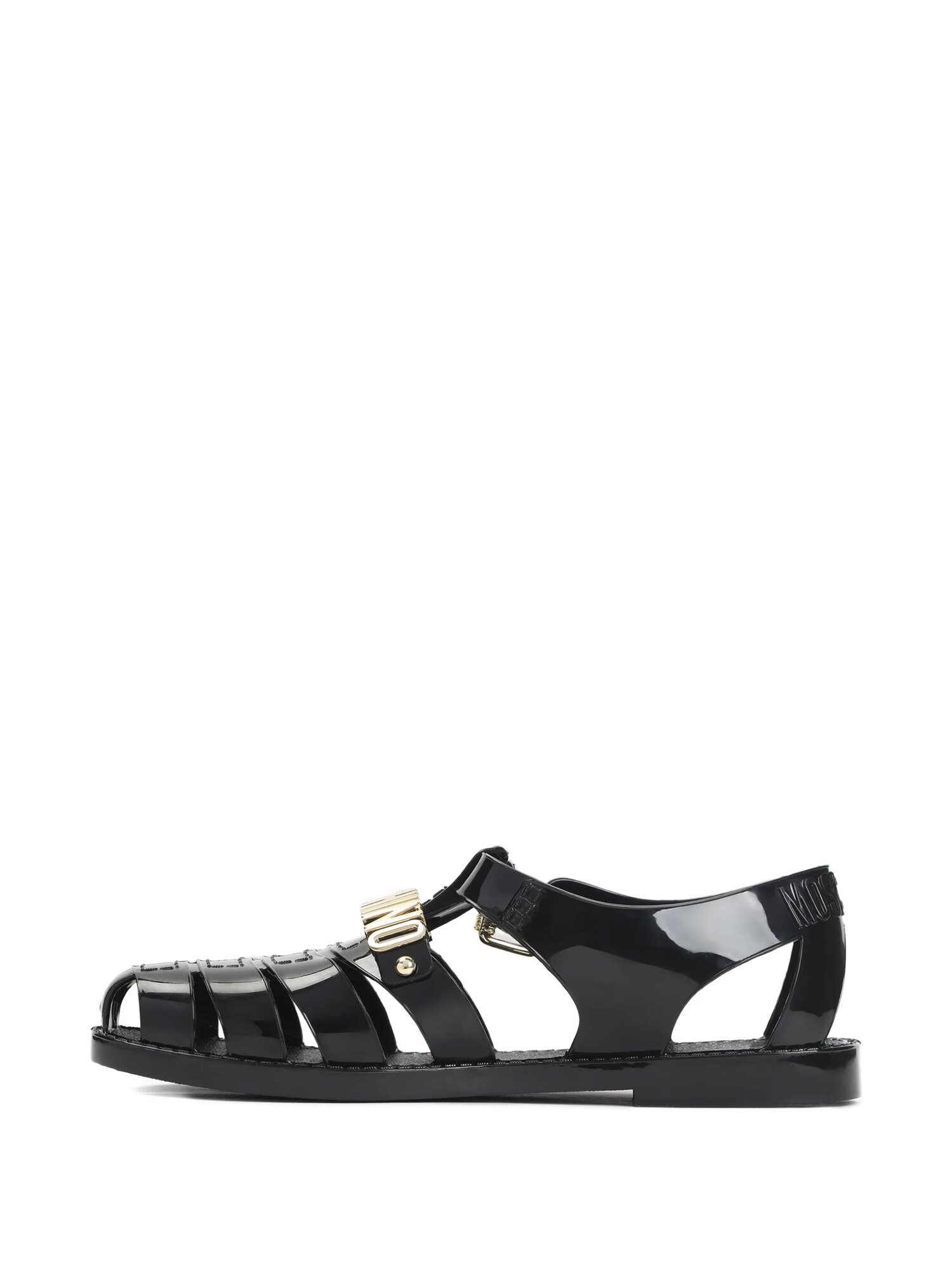 Босоножки MOSCHINO Logo buckle sandals, размер 36 — фото 1