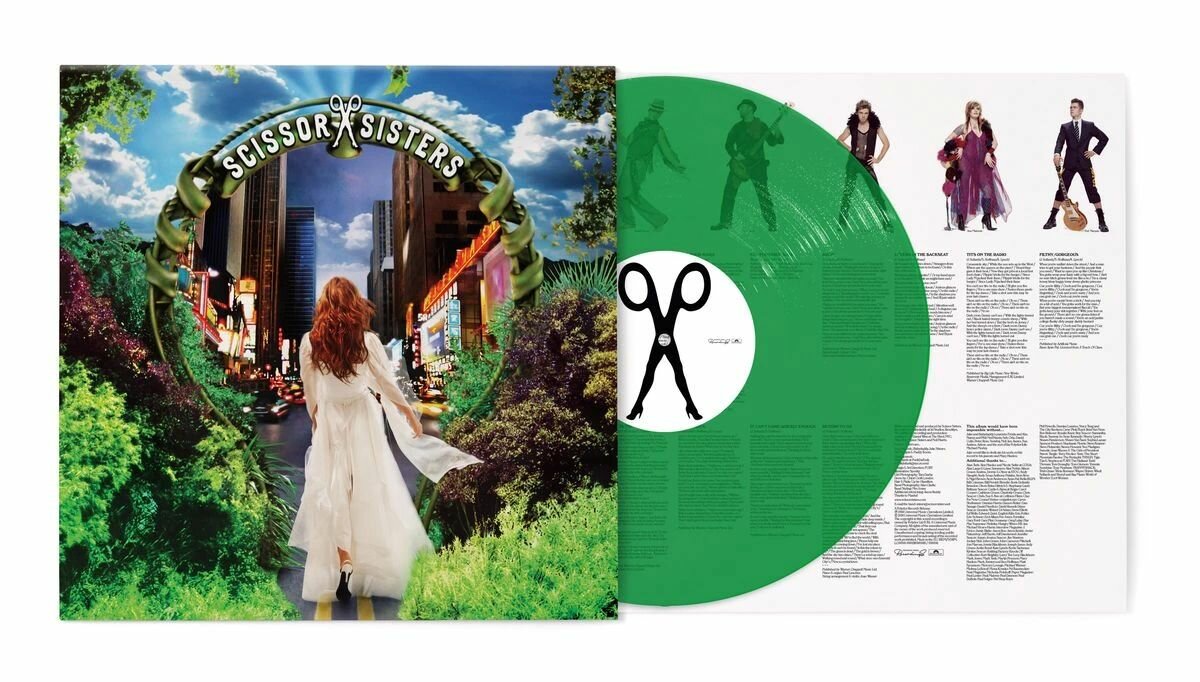 Виниловая пластинка Scissor Sisters - Scissor Sisters (LP, Зеленый прозрачный винил) Limited, 2024