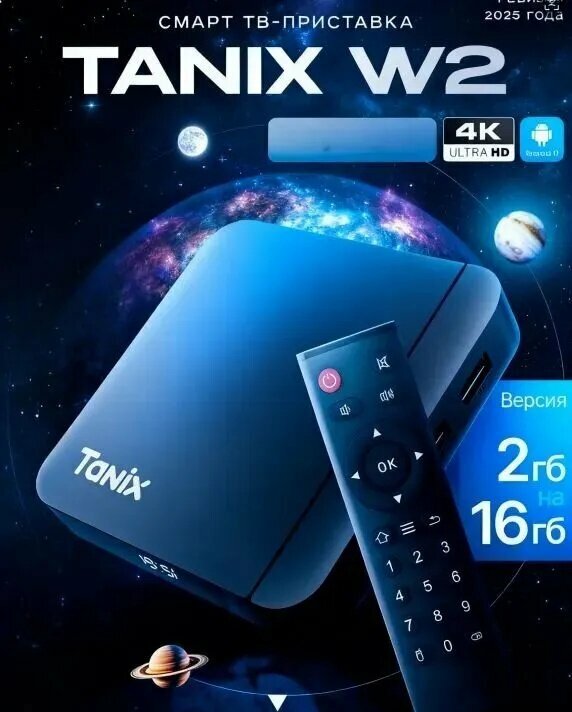Смарт ТВ бокс Tanix W2 2/16GB