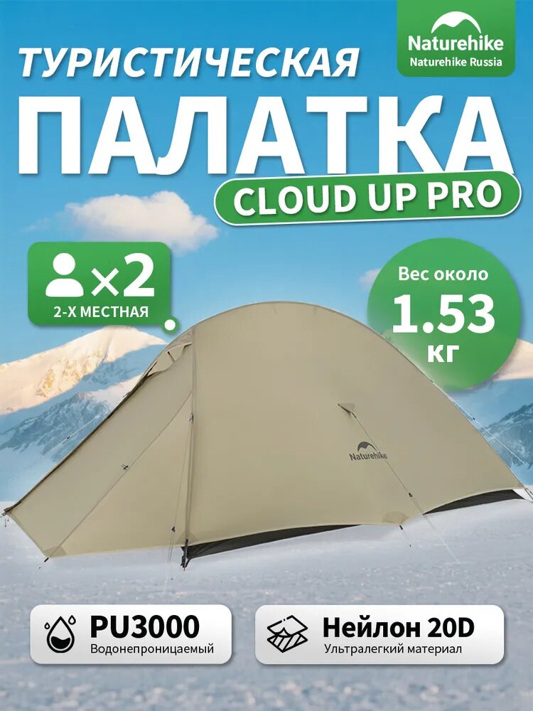 Naturehike Палатка 2-местная