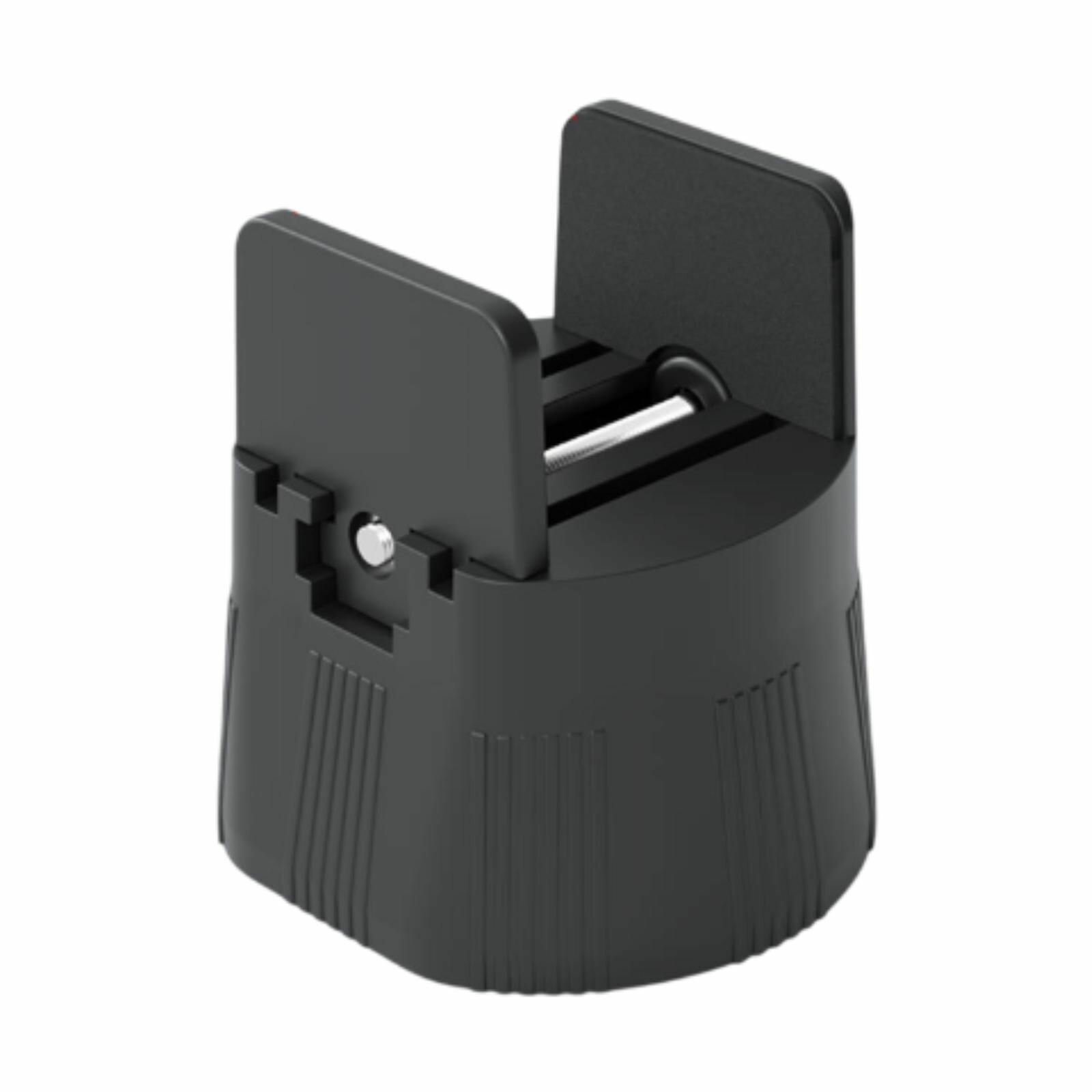 Подставка для ножек кровати, увеличитель высоты мебели с регулируемым зажимом, нескользящая, для стола, гостиной, черная, 5.2 см