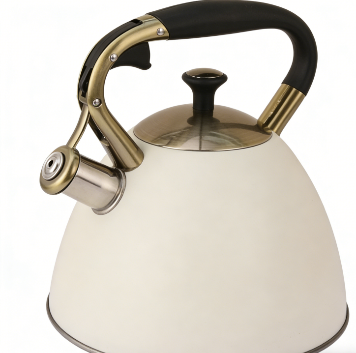 Thickened stainless steel whistle kettle, high-end feel, household kettle, gas stove, induction cooker, universal