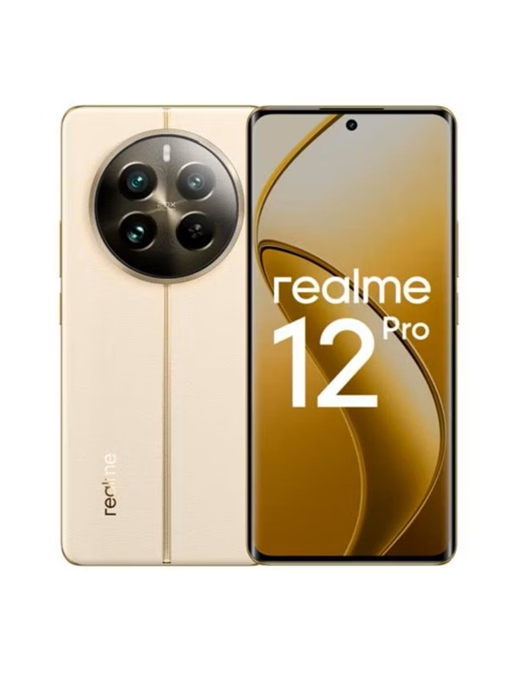 Смартфон Realme 12 Pro 5G 12/512Gb Navigator Beige (Бежевый песок) (EAC) 2Sim